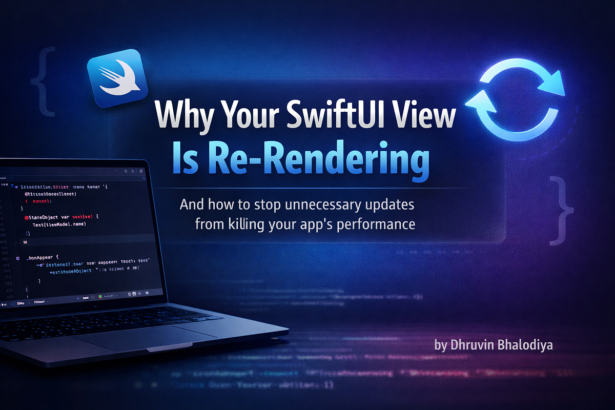 Why Your SwiftUI View Is Re-Rendering (And How to Fix It) | by Dhruvin ...