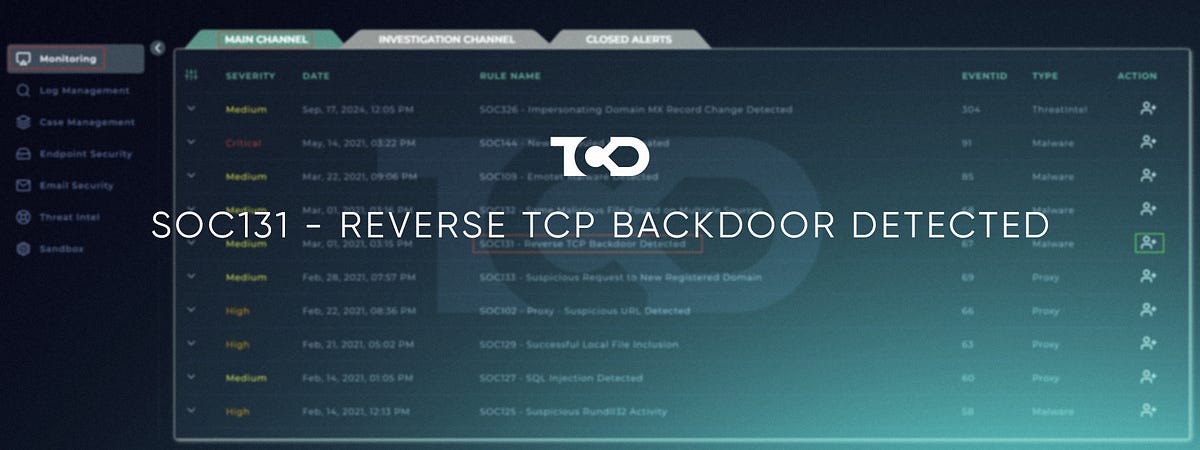 LetsDefend SOC Walkthrough | SOC131 — Reverse TCP Backdoor Detected | by Tijan Hydara | Medium
