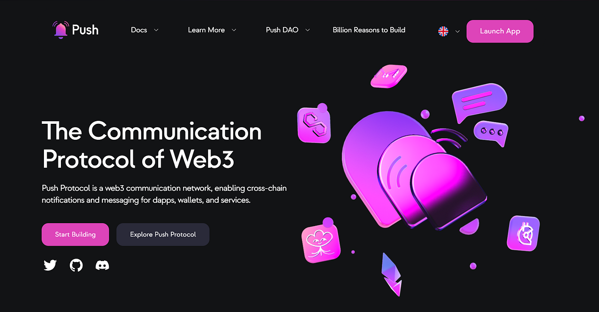 Push Protocol: Transforming Web3 Communication 🌐 | by Himanshu Kumar Sahu | Medium