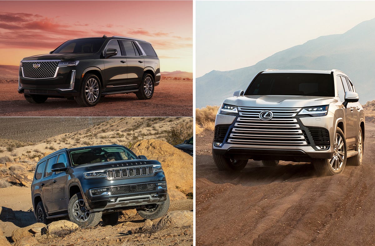 Three of a Kind: Luxury SUV Edition | by Justin Kaehler | Kuruma | Medium