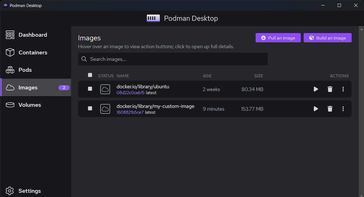 Building Docker image using Podman | by Syed Sabih Ahmed Zaidi | Medium
