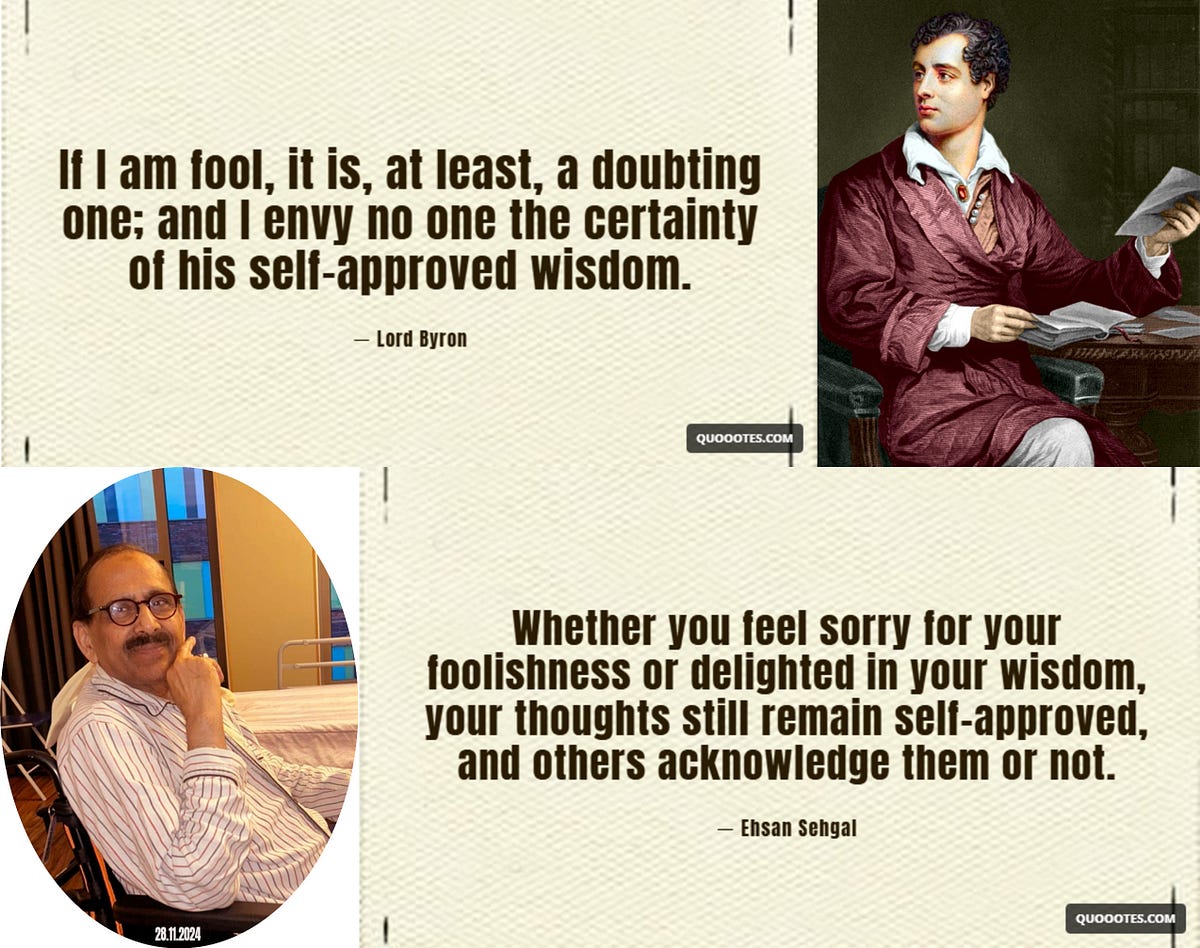 Fool, Self-approved Wisdom, and Factuality | by Media Channel | Nov ...