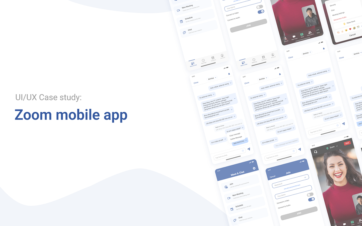 Case study: Improving chat room experience on zoom meeting mobile app ...