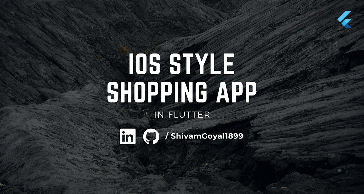 Building an iOS-style Shopping App with a minimalist design using ...