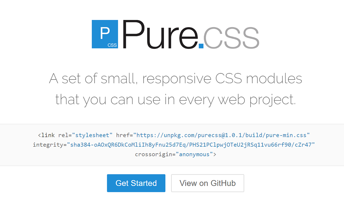 從0開始複習,html、css、javascrip 補充 Css 框架 Purecss By Wilson Chen Medium