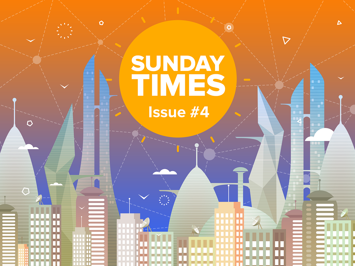 Sunday TIMEs Issue #4. 2 October — 8 October 2017 | by Chrono.tech ...