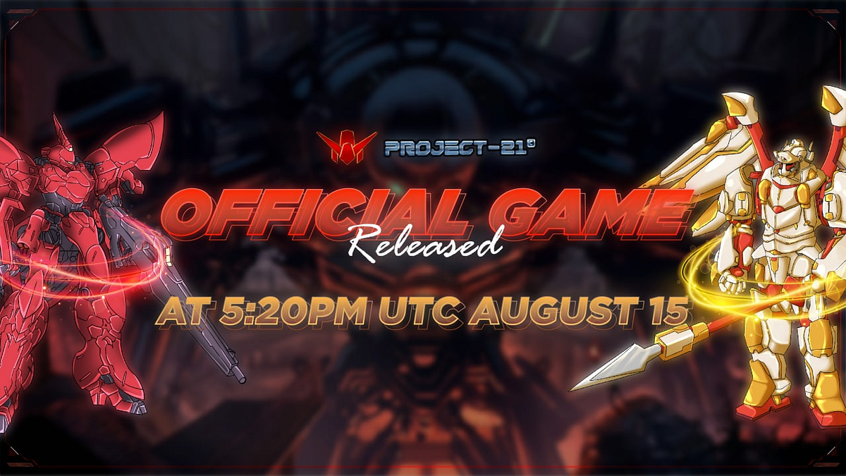 ⏰Countdown 30 minutes before the Game officially launches! - Project 21 ...
