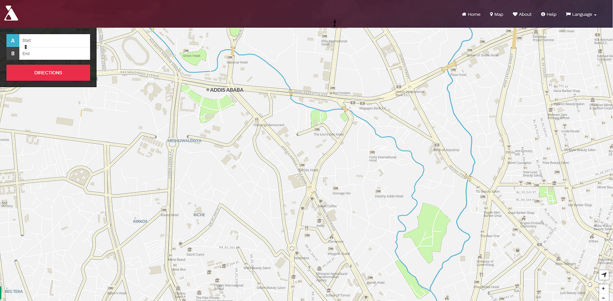 How I created digital map for Addis Ababa when Google Map was not good ...