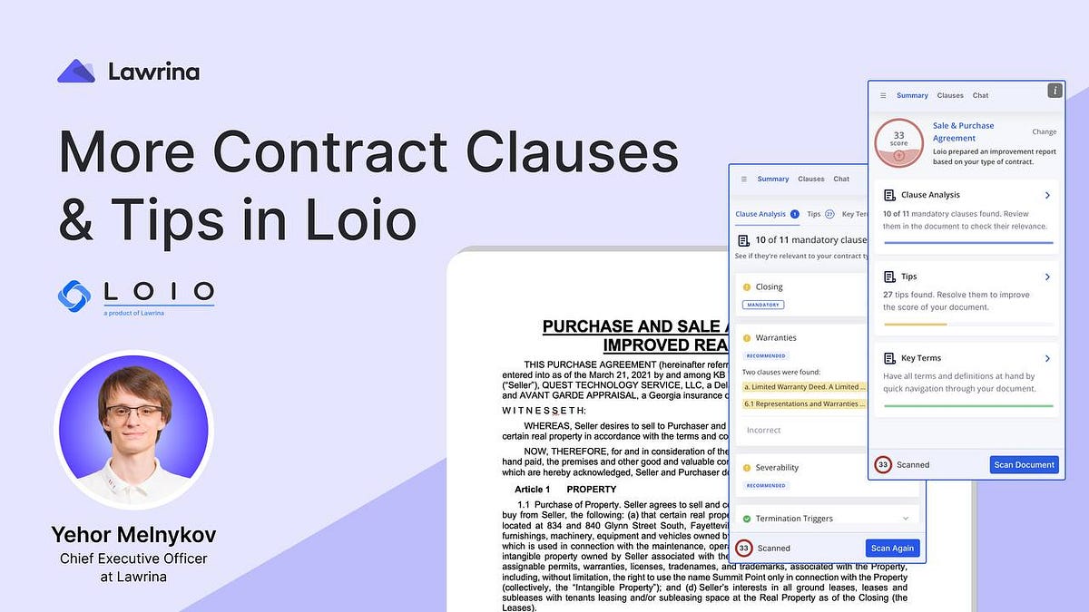 More Clauses for Contract Drafting and Tips for Contract Review: What’s ...
