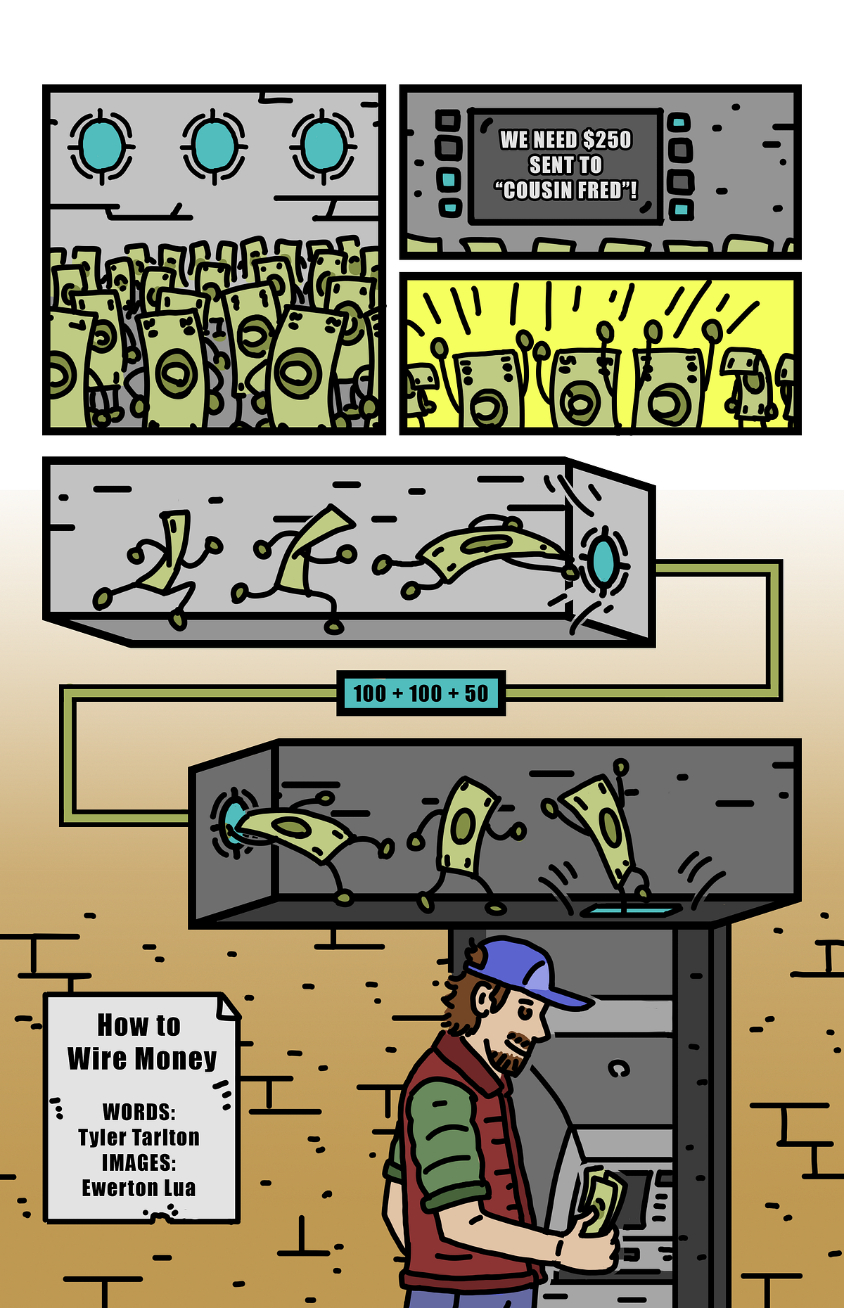 What Lives in the Wires?. It isn’t what you think | by The Comic Jam ...