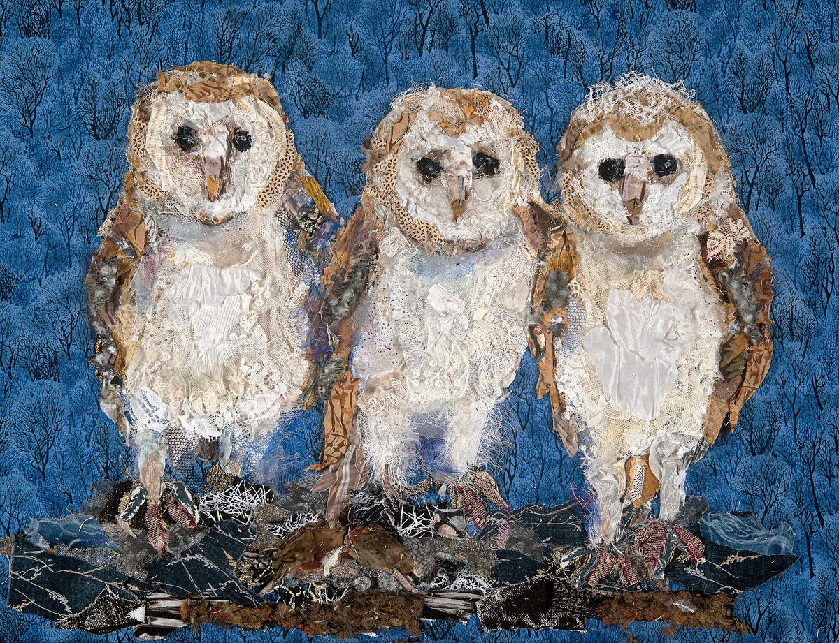 Creating Art With Textiles: Capturing the Spirit of Animals | by Susie ...