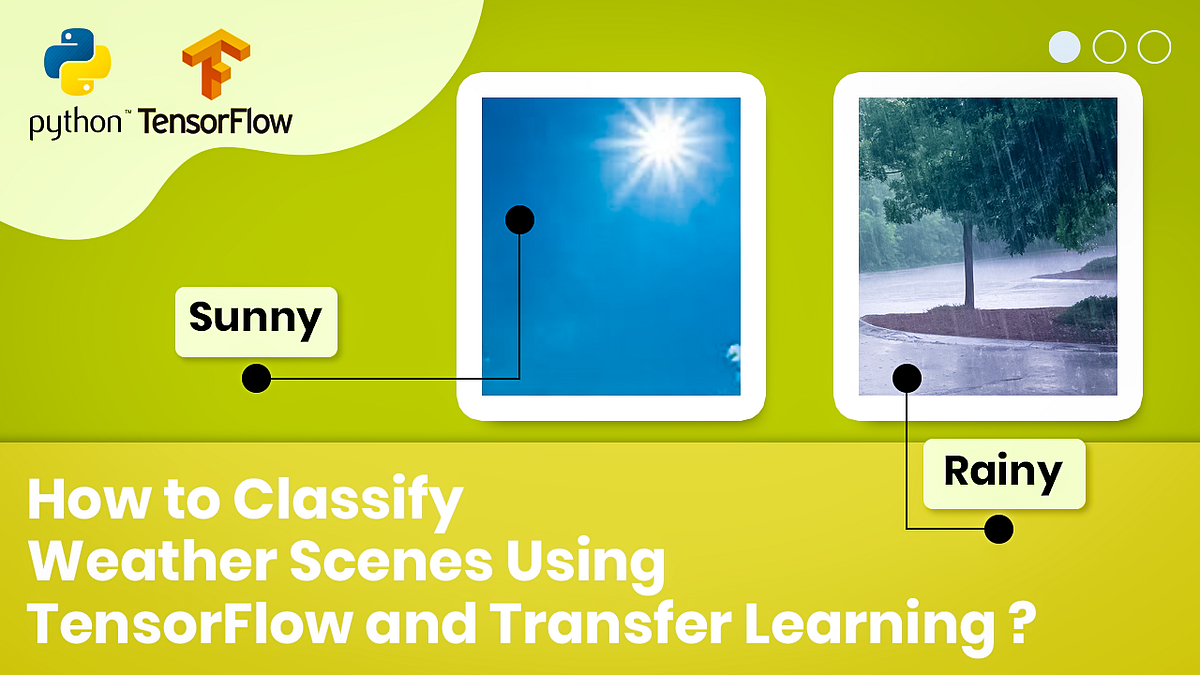 How to classify weather scenes using TensorFlow, Keras, and Transfer learning — Vgg19 ? - Eran ...