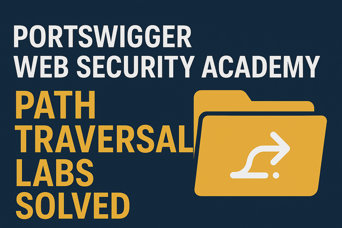PortSwigger Web Security Academy: All Path Traversal Labs Solved (Full Walkthrough) | by ...