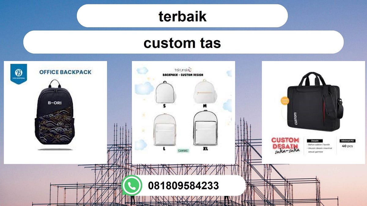 terbaik, 0818–0958–4233 custom tas branded - Letracahyani - Medium