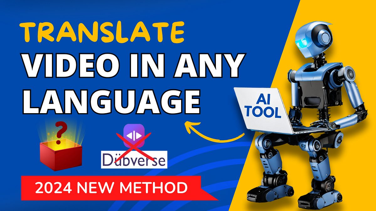Video Dubbing AI | AI Video Dubbing Any Language - Ahnaf Mamun - Medium