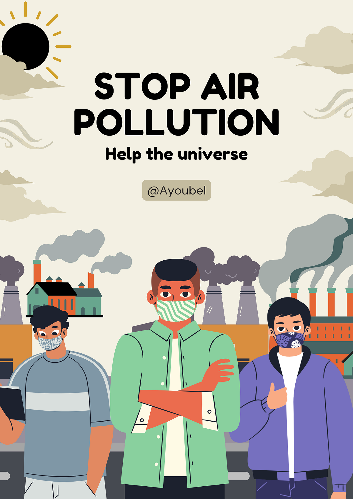 Title: Pollution: Causes, Dangers, and Solutions | by Ayoub Bn ycho ...