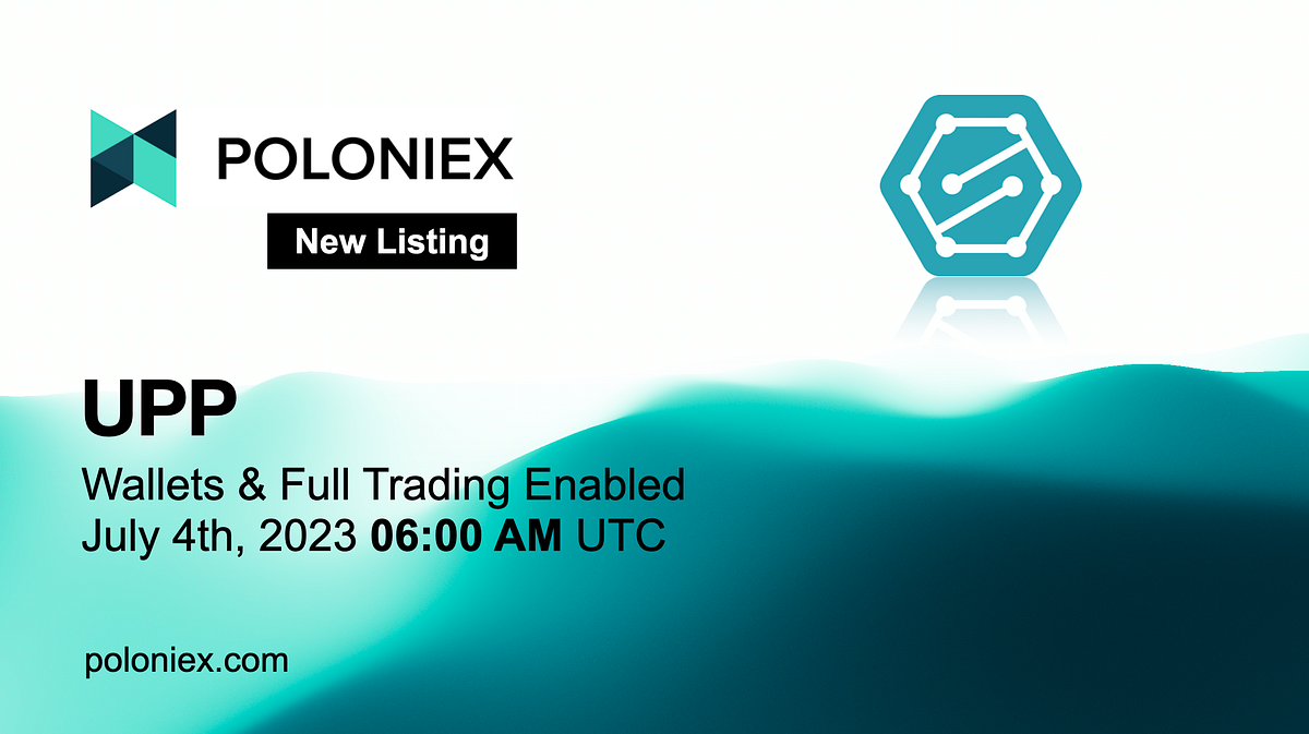 Sentinel Protocol (UPP) to be listed on the Poloniex Exchange | by Sentinel Protocol Team ...