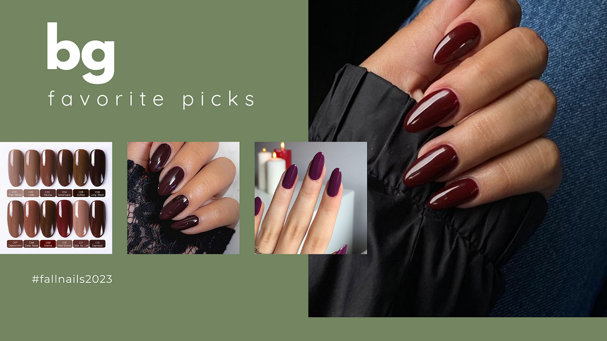 Autumn Allure: 5 Best Fall Nails 2023 Colors, trends and design. | by ...