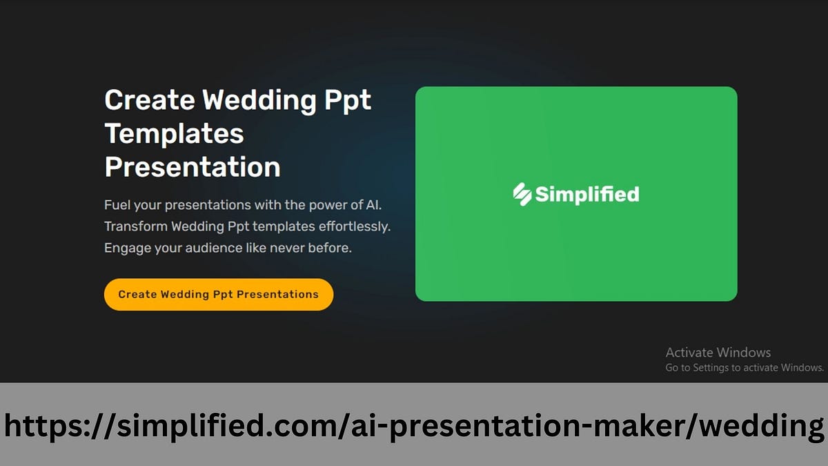 Simplified AI Presentation Maker for Wedding PPT Templates — Unlock ...