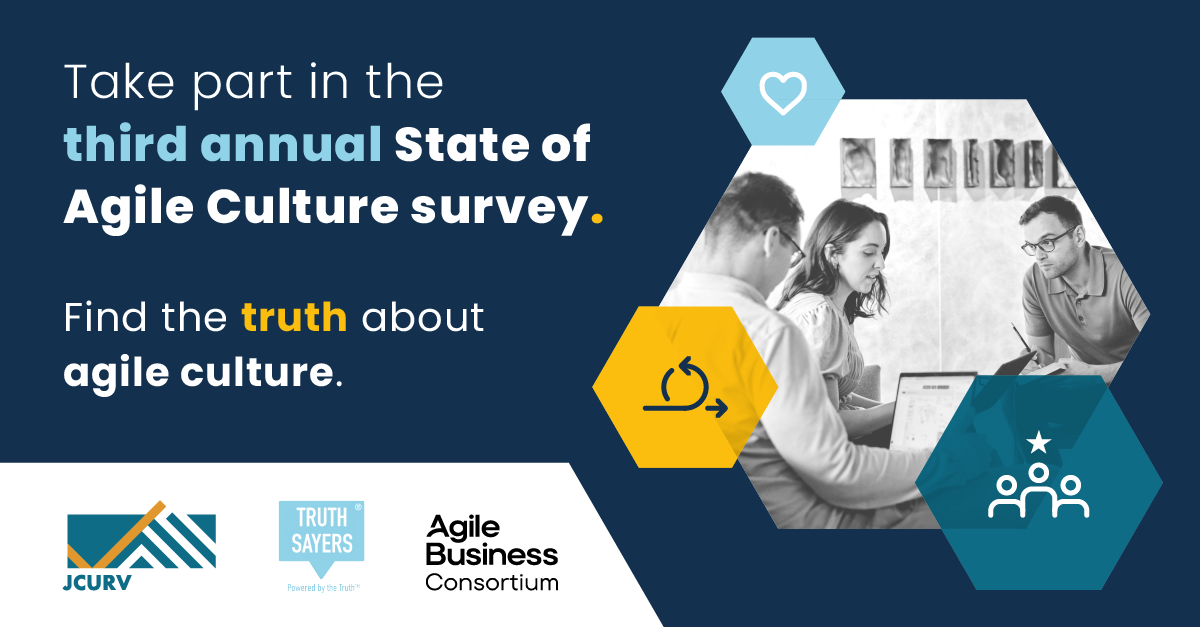 Agile World ® is supporting the 2023 Agile Culture research project ...