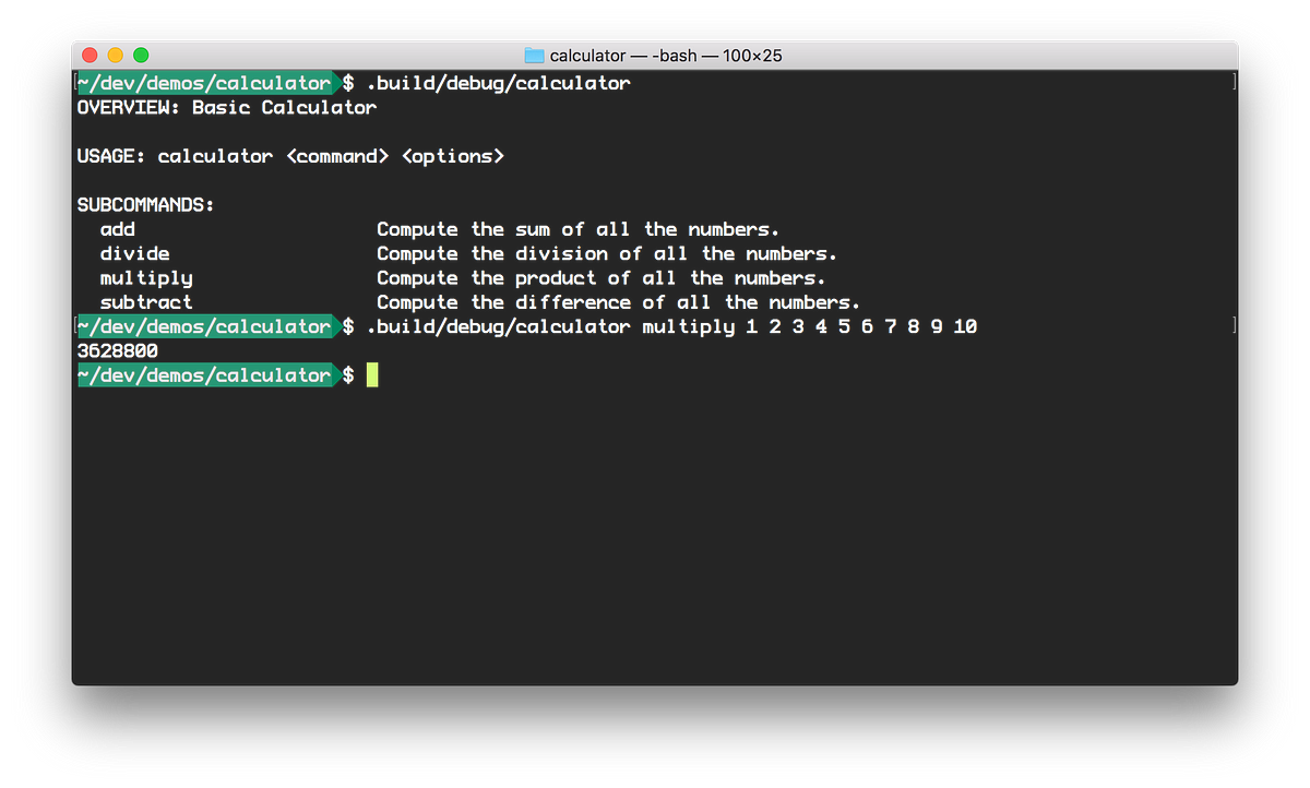 Handling Commands With Swift Package Manager Argumentparser By Eneko Alonso Medium 9106