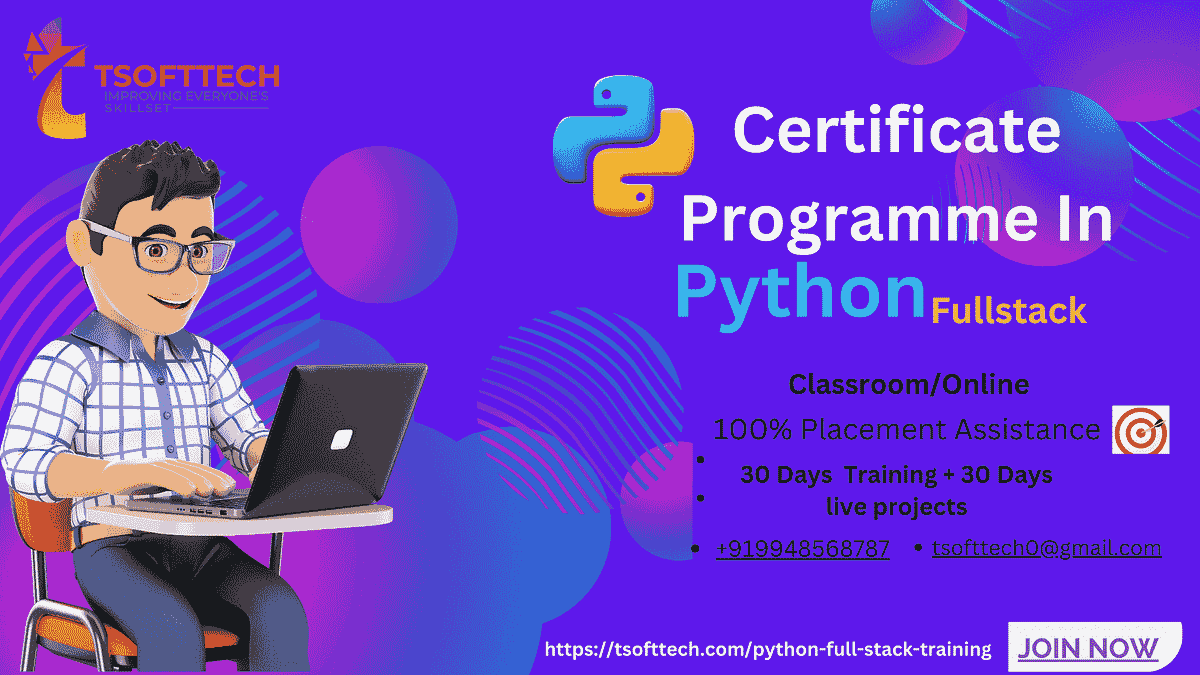 Top Python FullStack Online Training In 2023 - Shanmukh Tsofttech - Medium