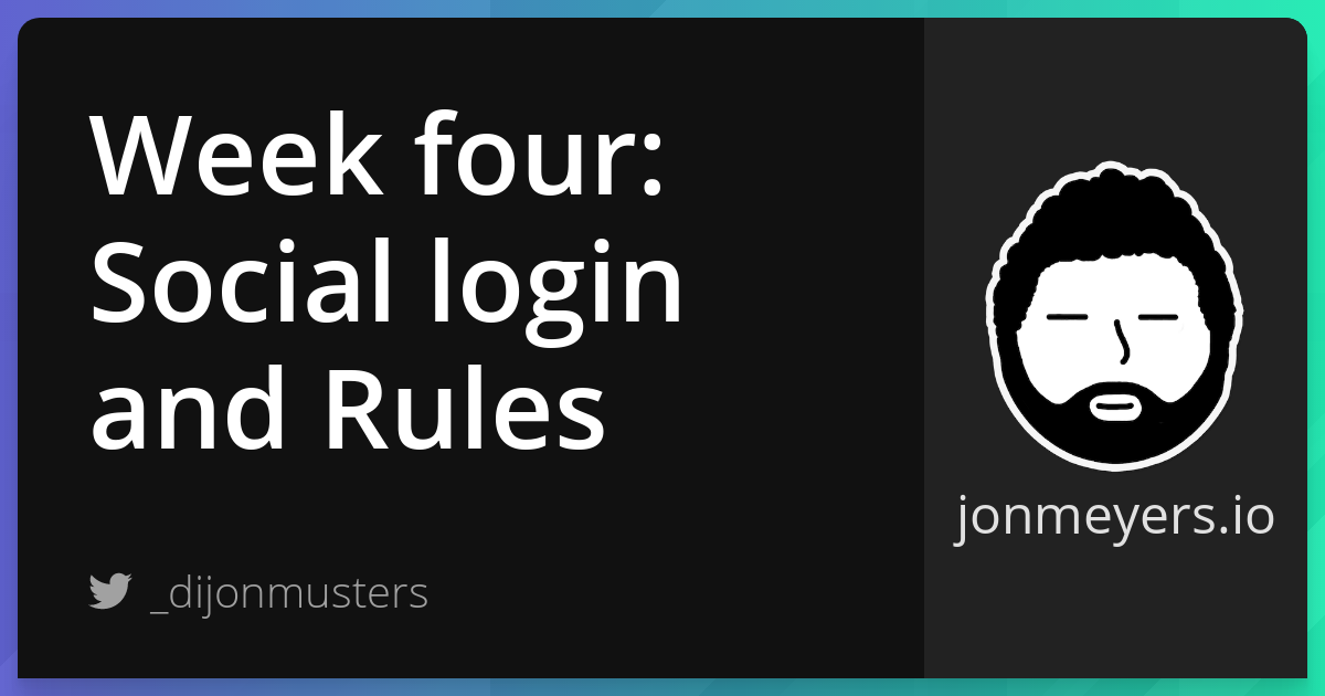 Building a SaaS project week four: Social login with GitHub and Auth0 ...