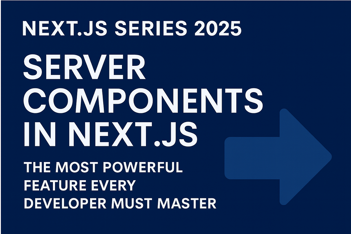 Server Components in Next.js: The Most Powerful Feature Every Developer Must Master (Part 4 ...
