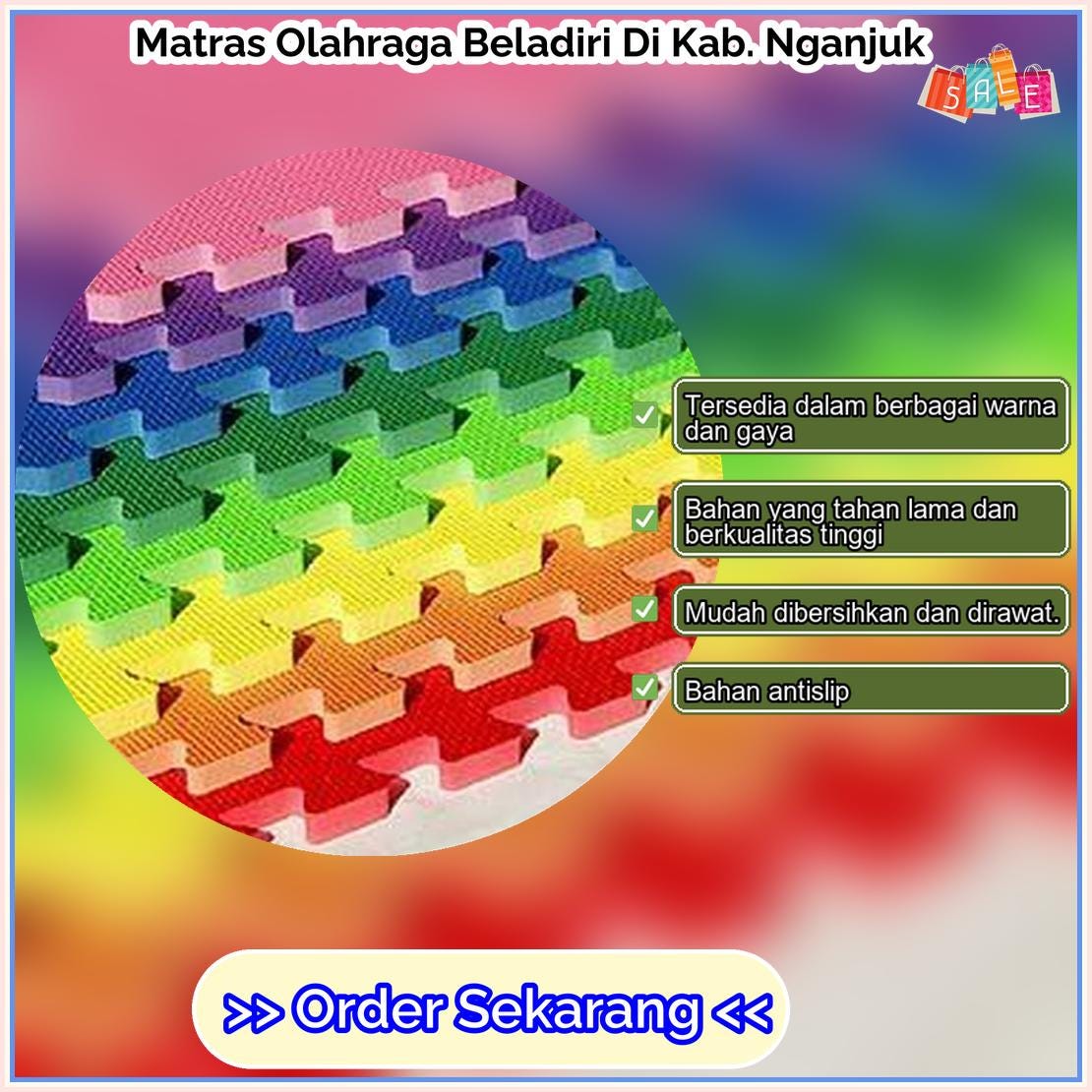 Matras Olahraga Beladiri Di Kab Nganjuk - Alat Lompat Tinggi - Medium