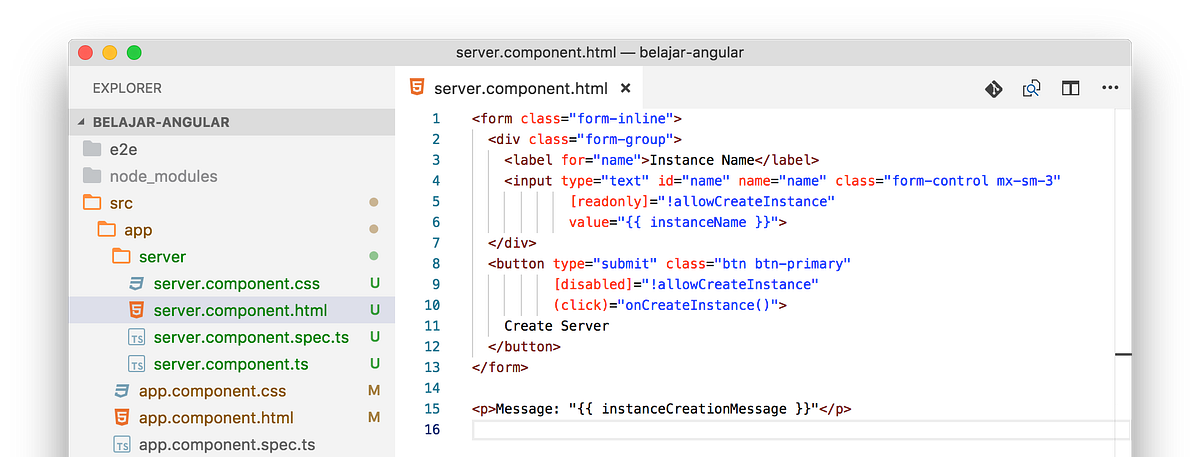 All Form Binding. Event Binding + Property Binding | by R. Kukuh | Medium