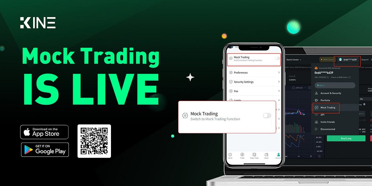 Mock Trading Function Is Live On Kine Website And App | by Kine Protocol | Medium
