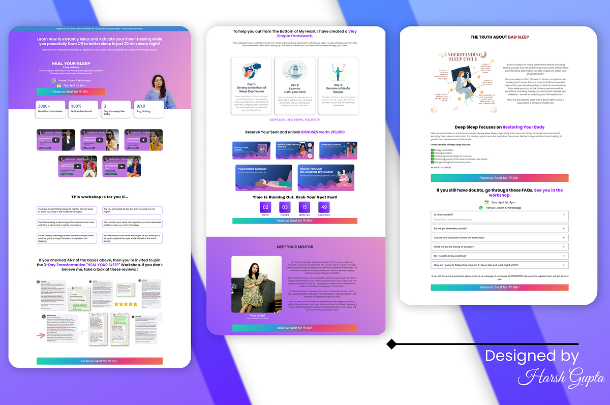 Landing page checklist - HARSH GUPTA - Medium
