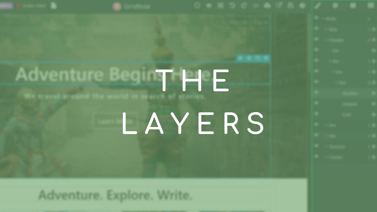 The Layers (or) Node Inspector. You can nest components as much as you… | by JR.Anand | Gridbox ...