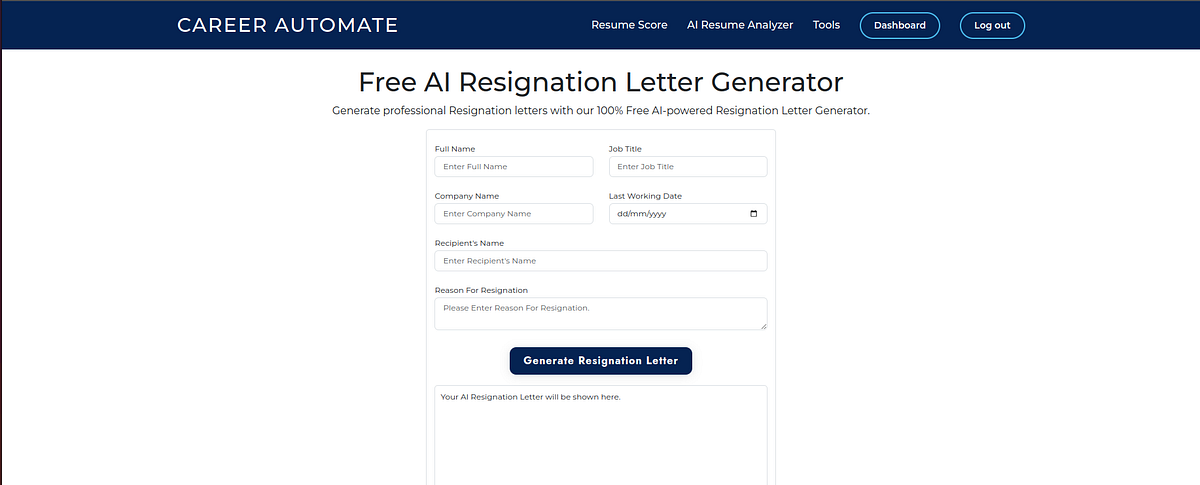 How to Generate Your Resignation Letter in 2 Minutes Using AI | by ...