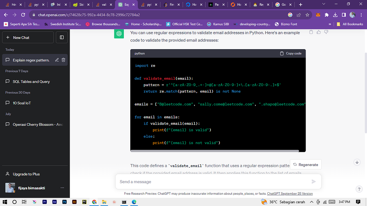 Forgiving Regular Expressions (RegEx) | by Fijaya Bimasakti | Medium
