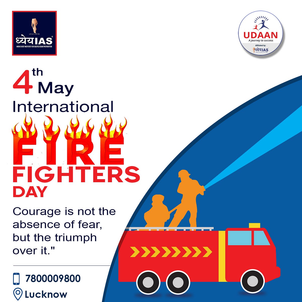 International Fire Fighters Day 04/May/2024 | by Dhyeya IAS Udaan | May ...