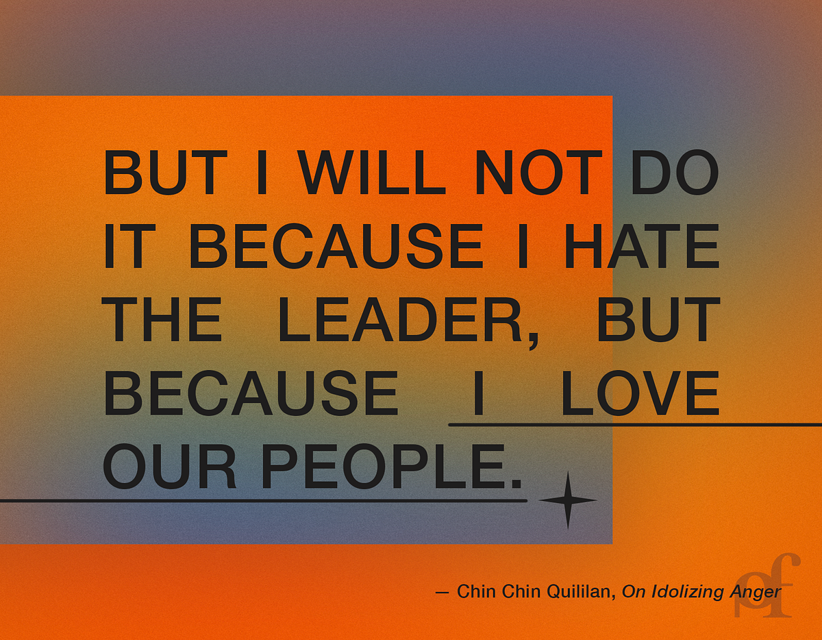 On Idolizing Anger. A self-reflection on purpose and… | by Francine D ...