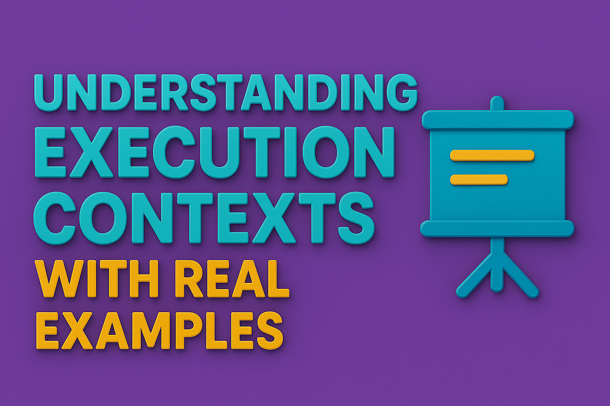 Understanding Execution Contexts with Real Examples | by CodeByUmar | Dev Genius