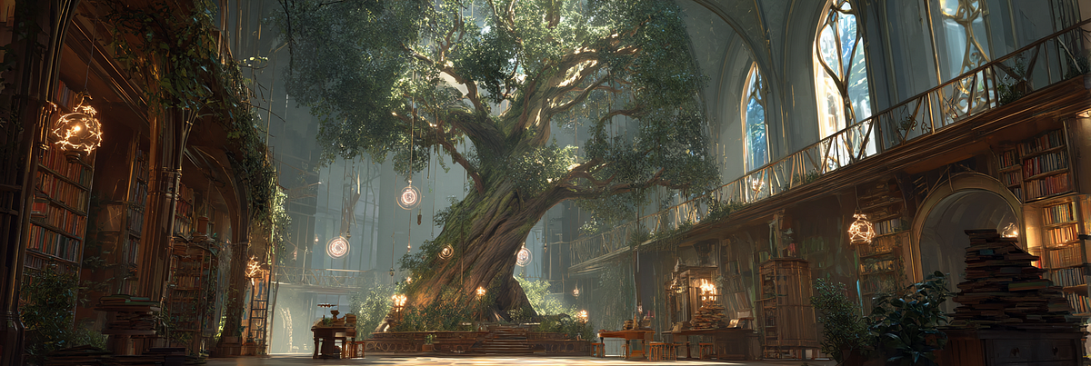 🌳 One Prompt, Ten Visual Universes: The Cathedral Tree Across Worlds ...