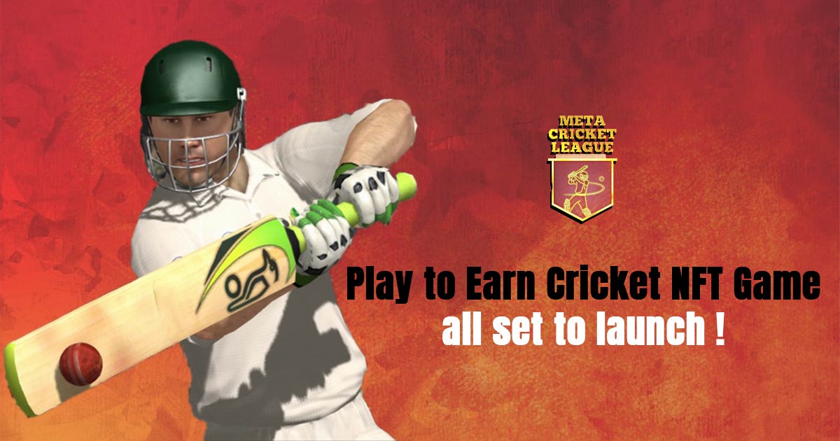 Play to Earn Cricket NFT Game All Set To Launch ! | by Alita Fernandez ...