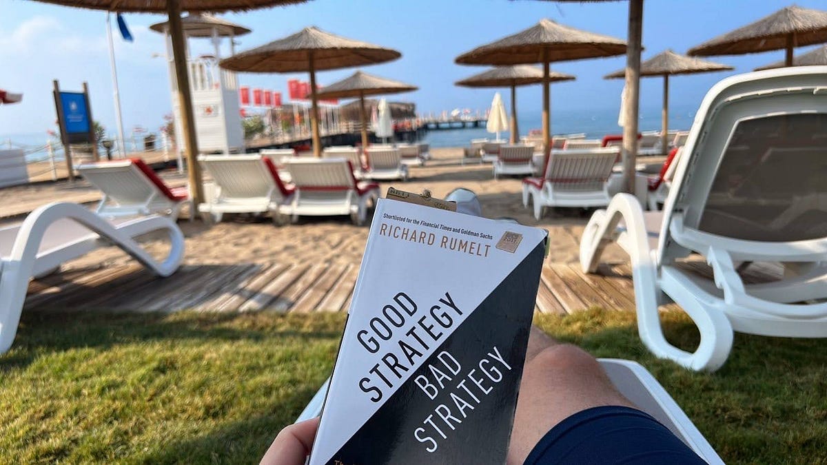5min book review #18. Richard Rumelt: Good Strategy, Bad… | by Martin ...