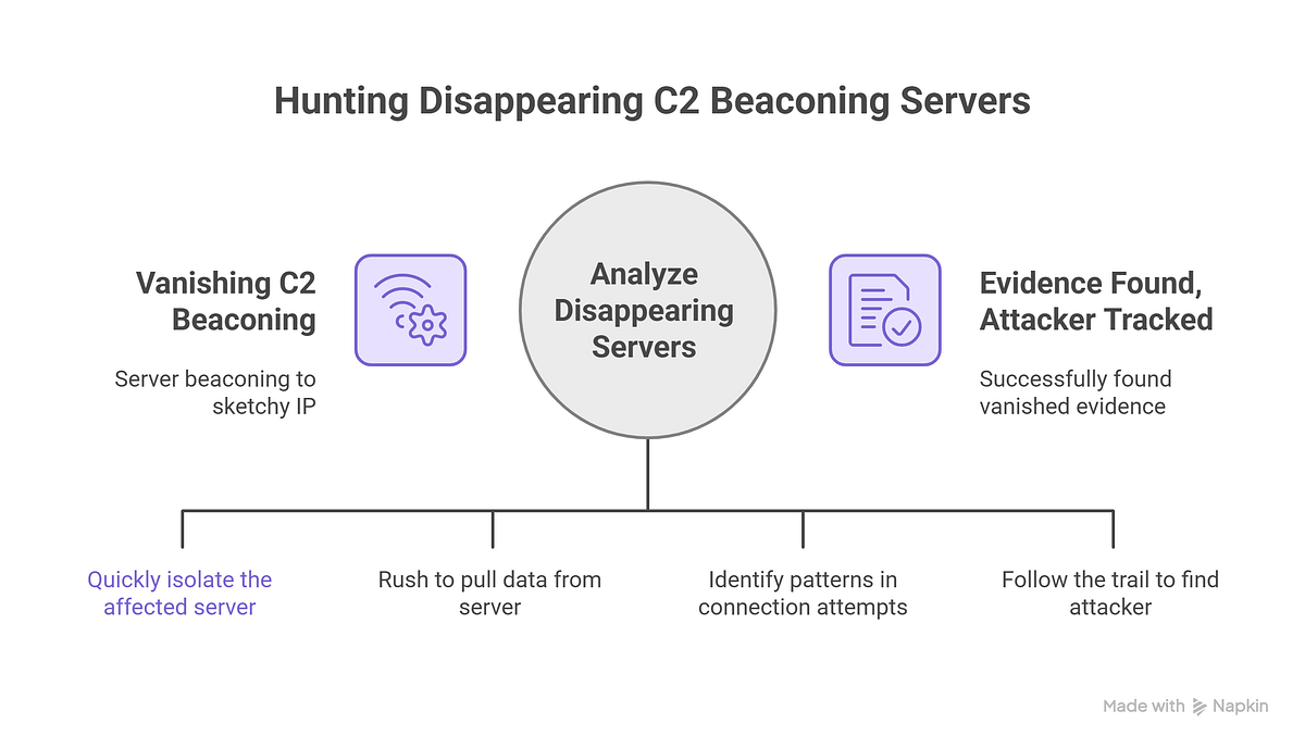 How to Hunt for and Analyze Disappearing C2 Beaconing Servers? | by ...