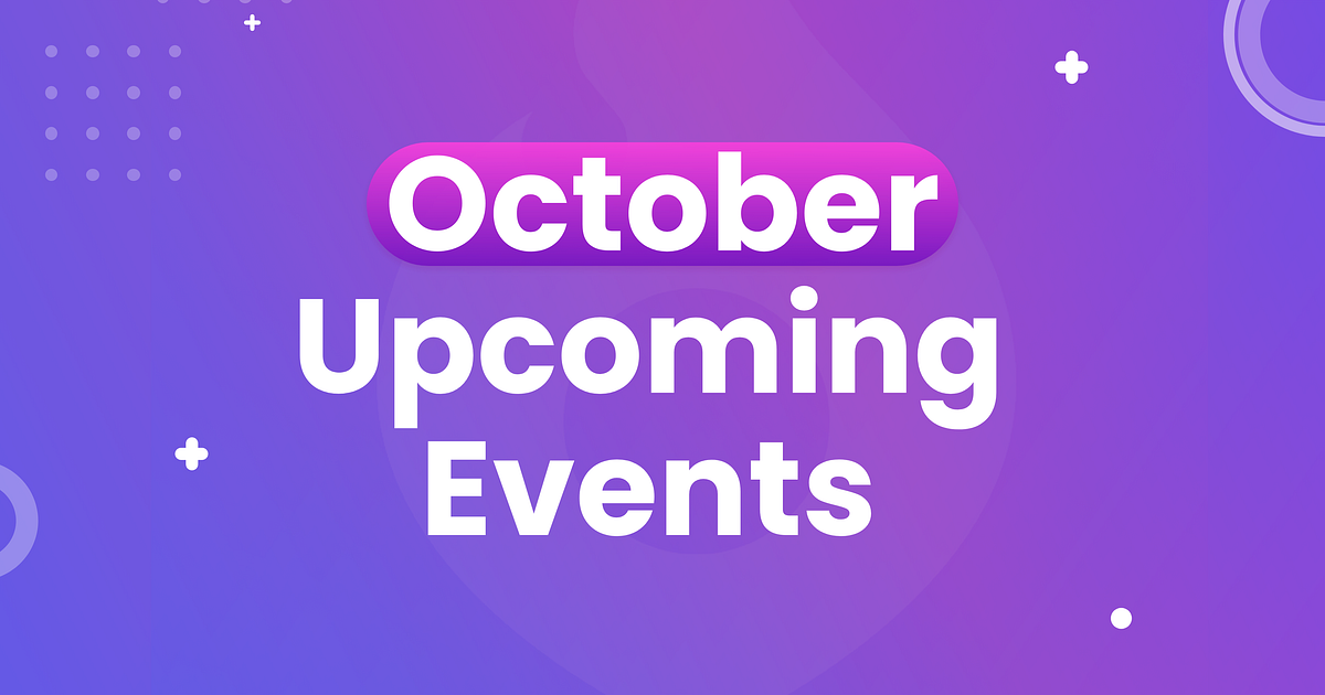 October With Kluest — Upcoming Events | Medium