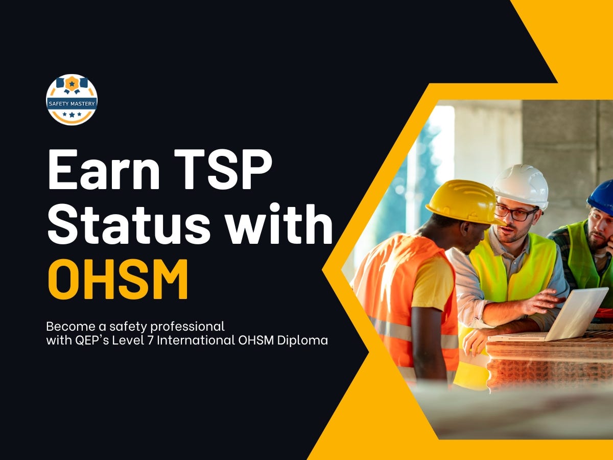 Qualifi Level 7 International Diploma in OHSM | by Safety Mastery | Medium
