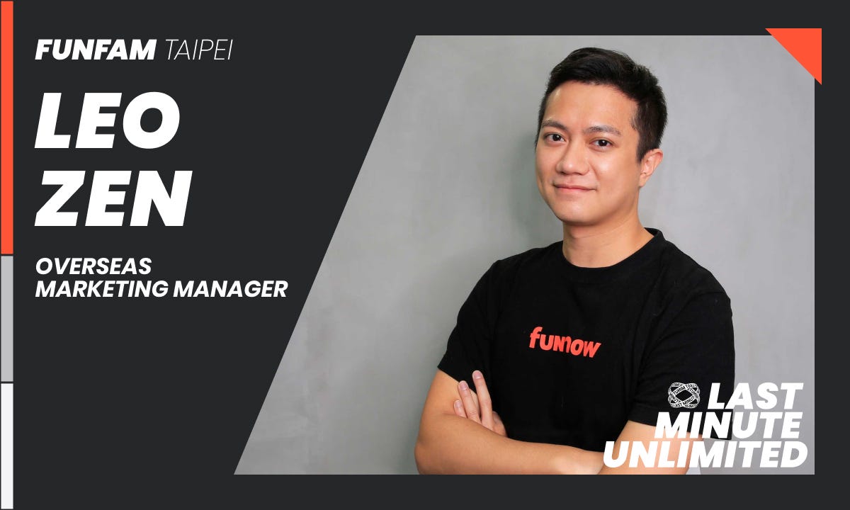 [Fun Fam Taiwan] Leo Zen— Overseas Marketing Manager | by Rebecca Liou ...