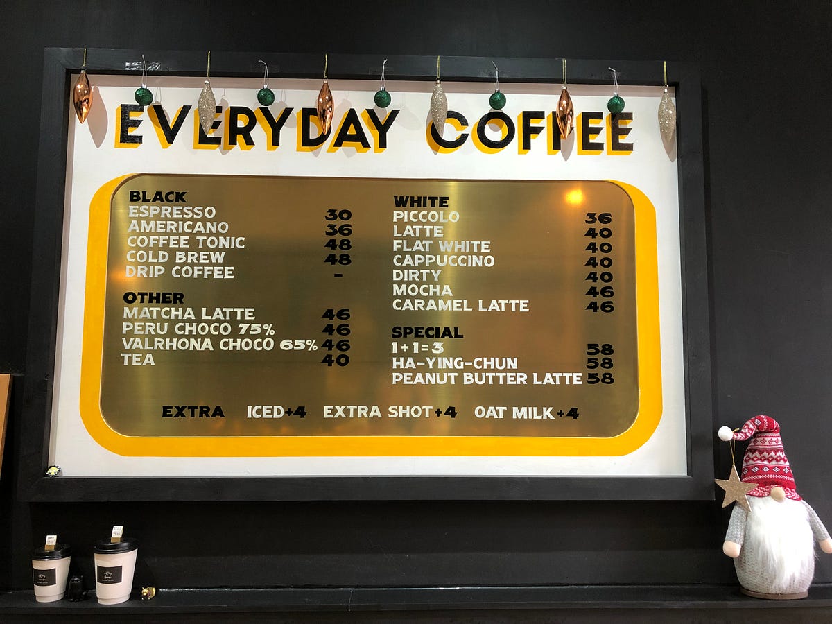 Everyday Coffee - whatindyeats - Medium