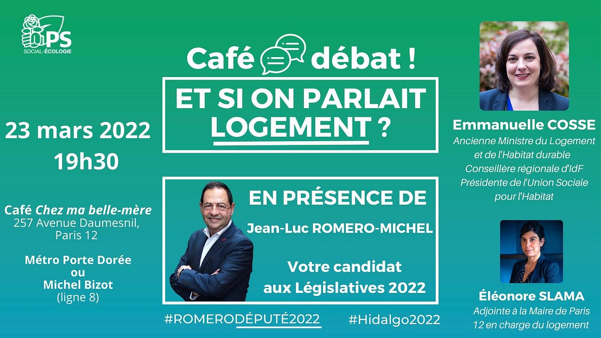Retrouvons-nous pour un café politique sur le logement : 🟢ce mercredi ...