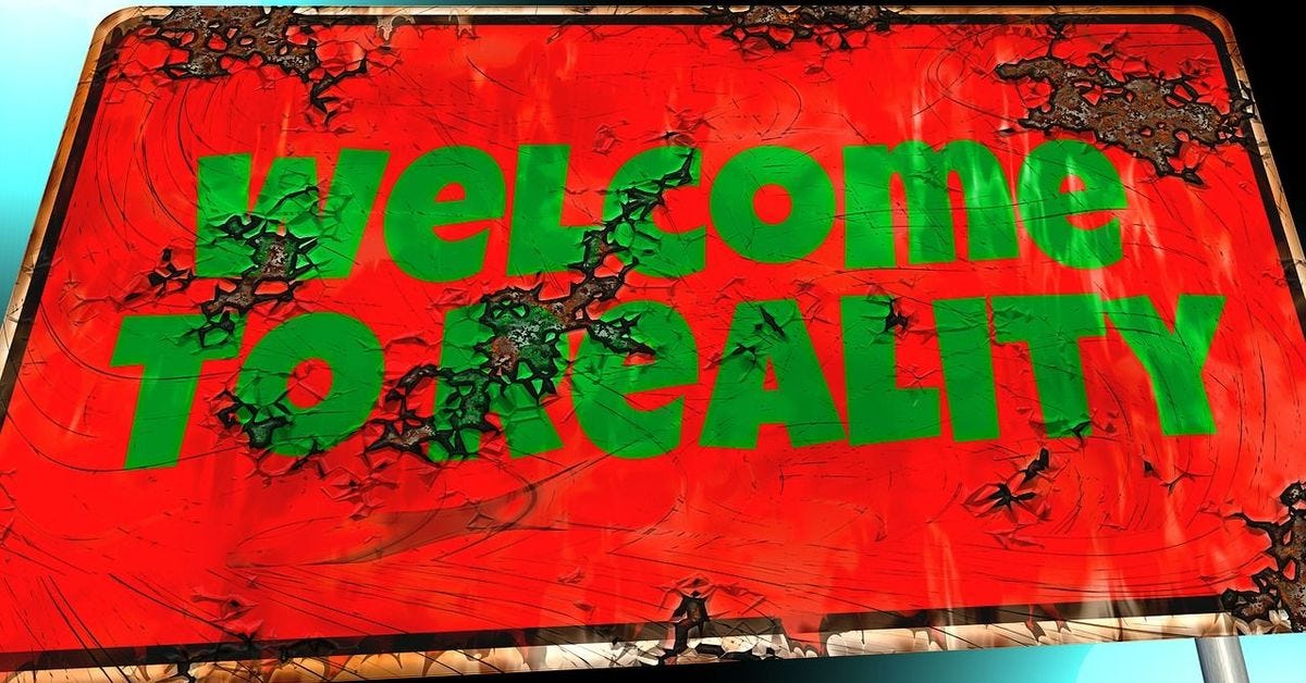 現實. 所以……她對他說：你已經知道我是你夢裡的人物、是你想像出來的了？ | by Wolf Hsu | Medium