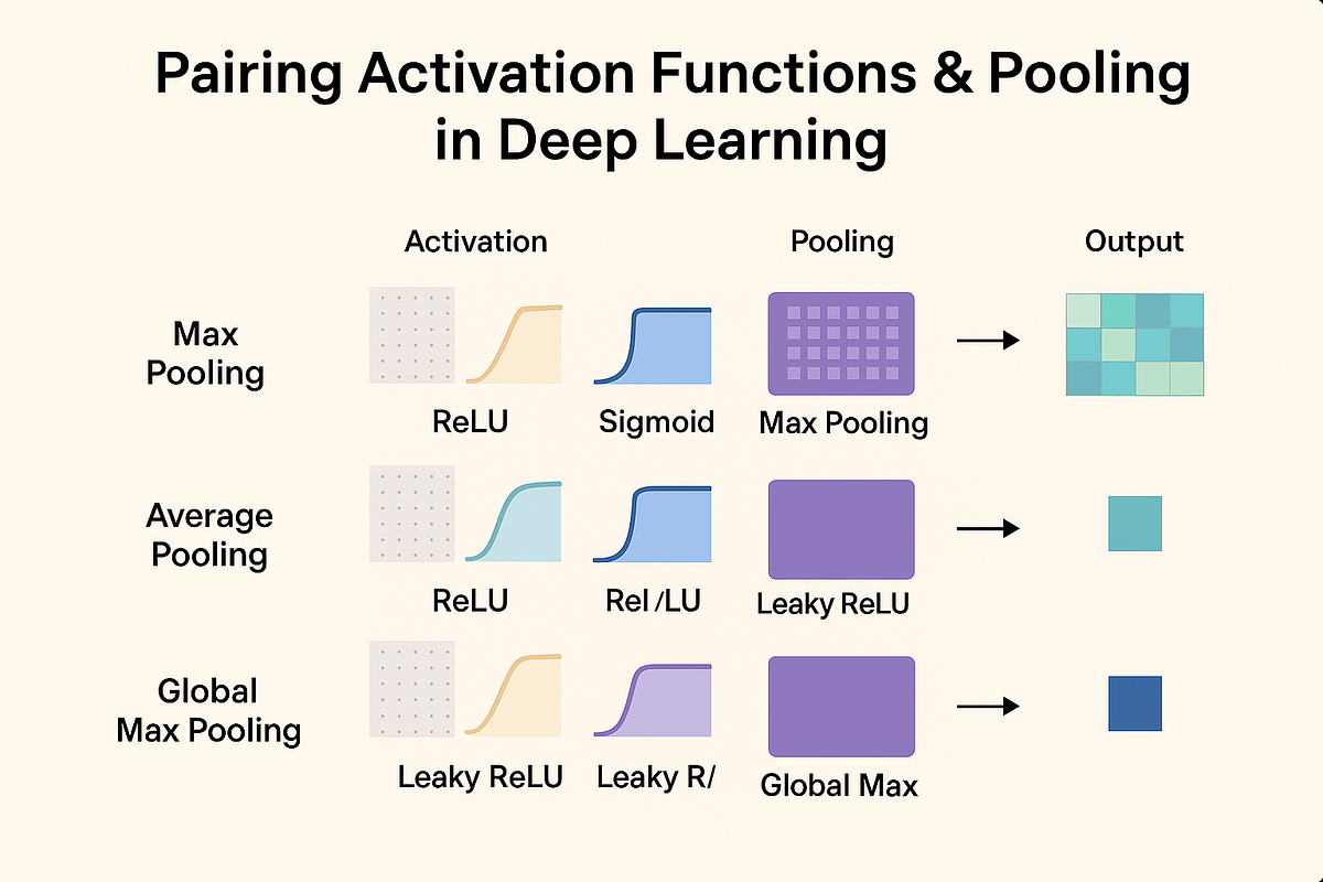 The Perfect Pair: Matching Activation Functions with Pooling Types in Deep Learning | by ...