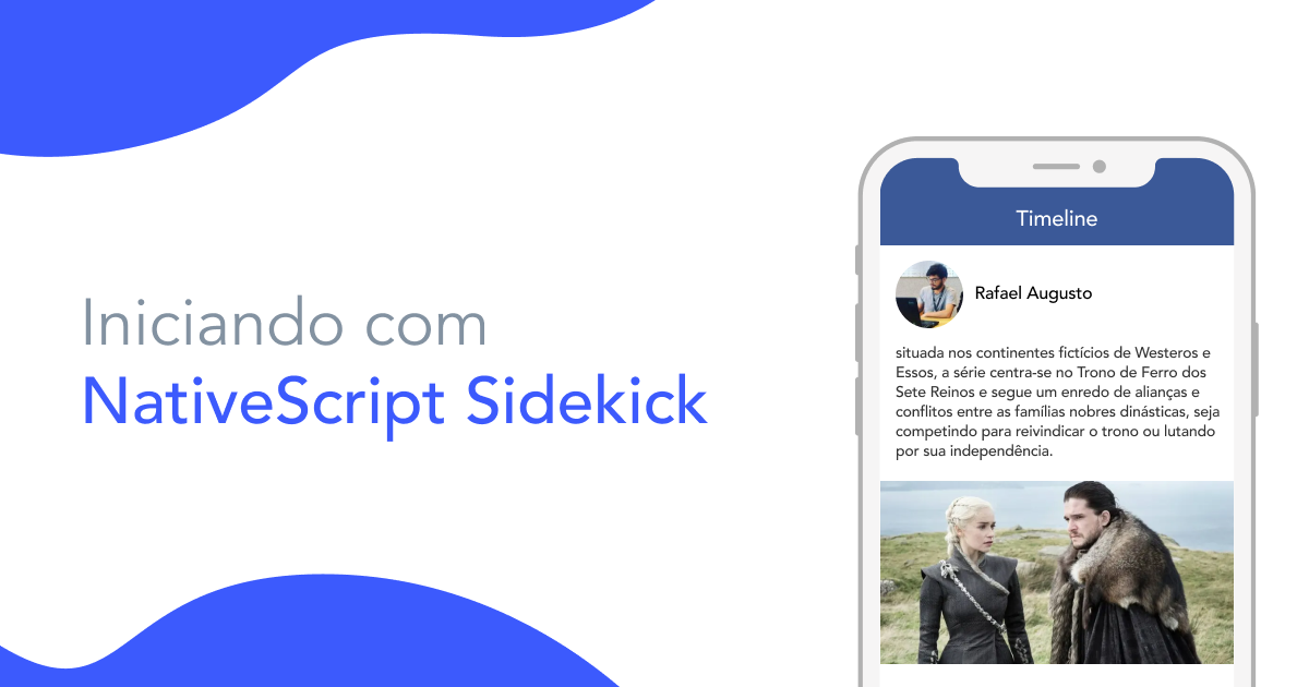 Iniciando com NativeScript Sidekick | by Rafael Augusto | Medium